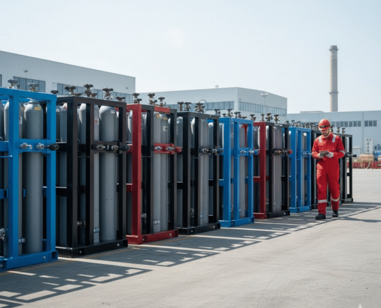 Load Testing for Offshore Equipment: Gas Racks